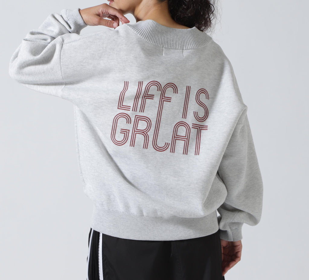 JJMERCER Custom V-Neck Back Logo Knit