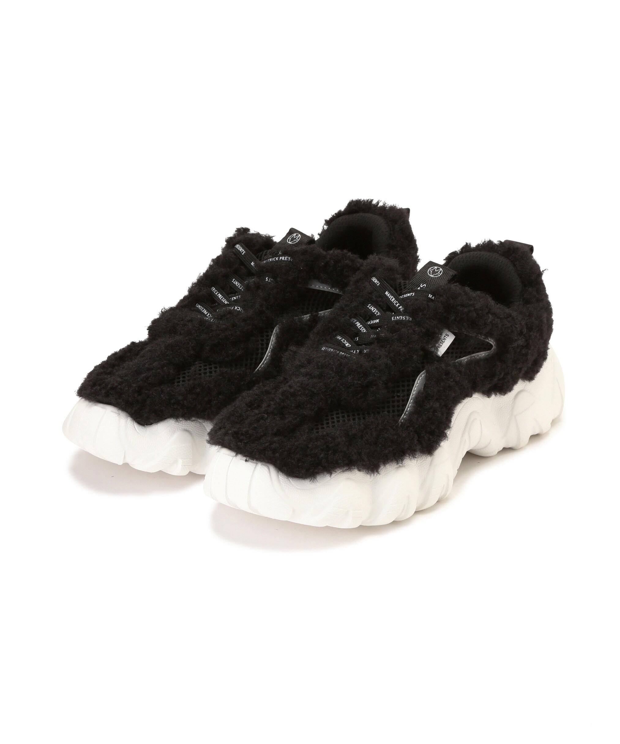 MAISON MAVERICK PRESENTS Toe Cap Dad Sandal Boa Sneakers