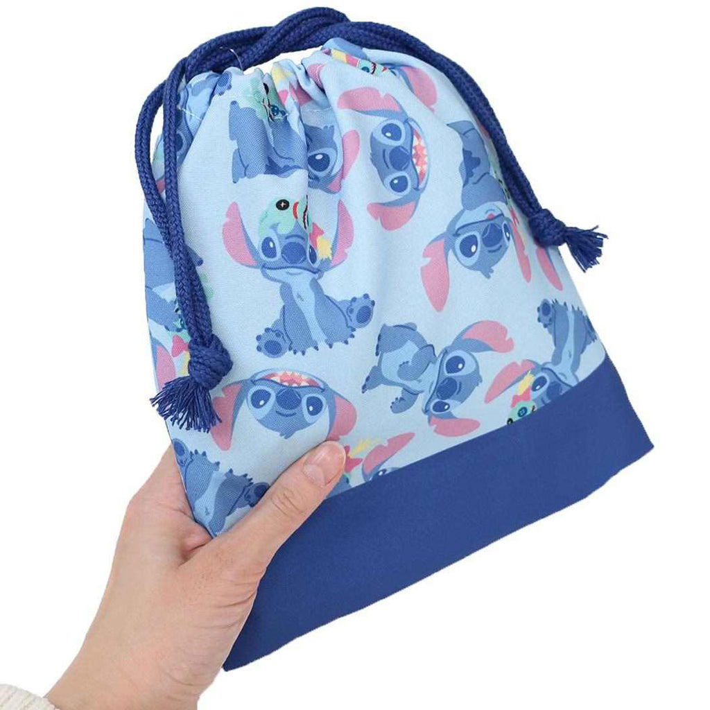 Cinema Collection Lilo & Stitch Drawstring Bag Small Disney Art Weld S