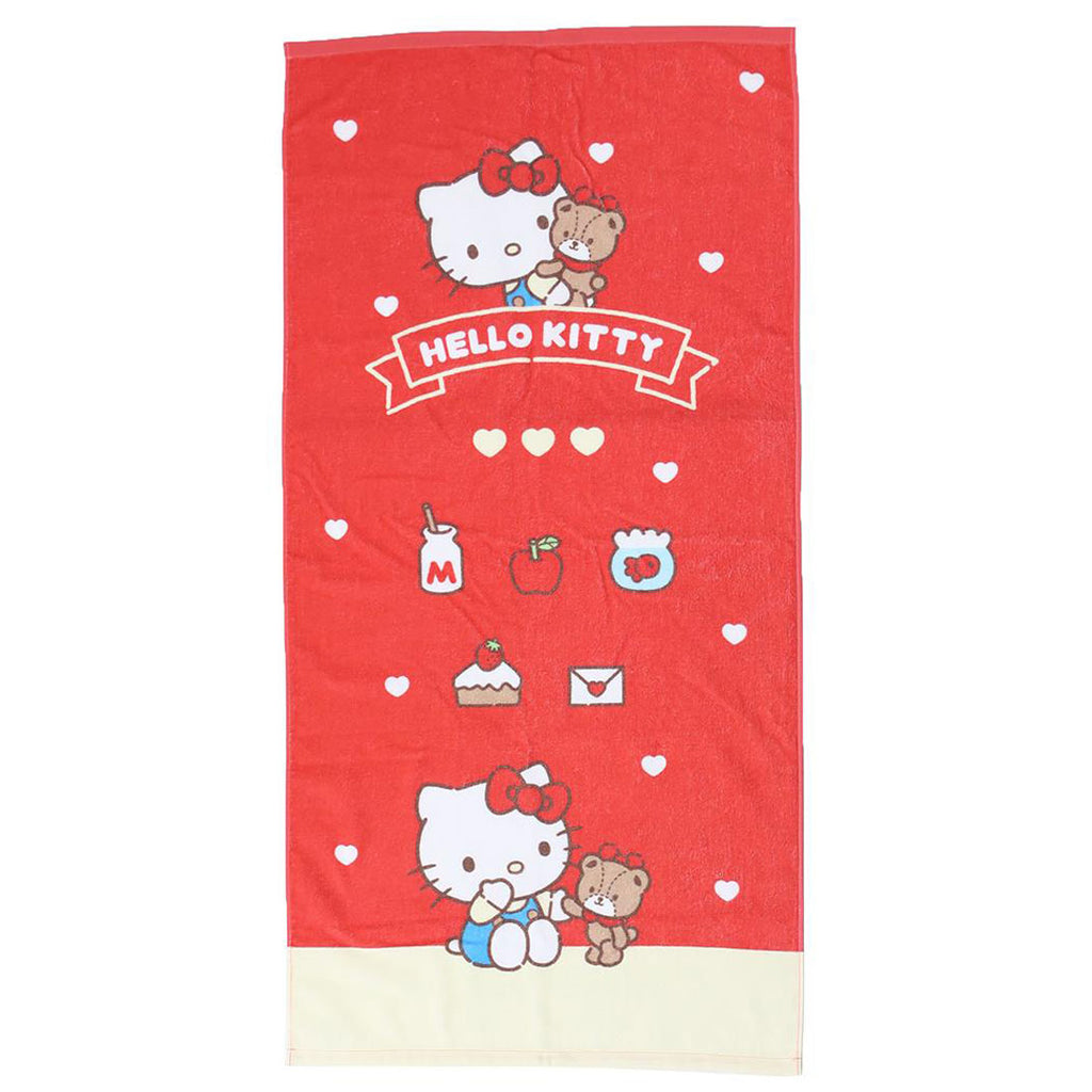 Cinema Collection Hello Kitty Bath Towel Print Big Towel Always Togeth
