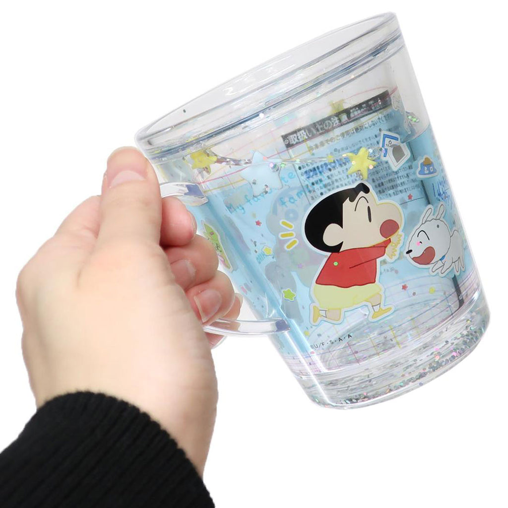 Cinema Collection Crayon Shin-chan Plastic Cup Water Cup Sticker T's F