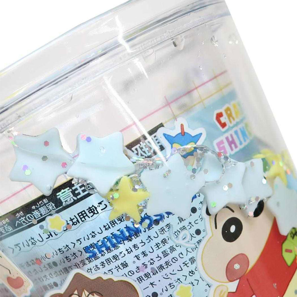 Cinema Collection Crayon Shin-chan Plastic Cup Water Cup Sticker T's F