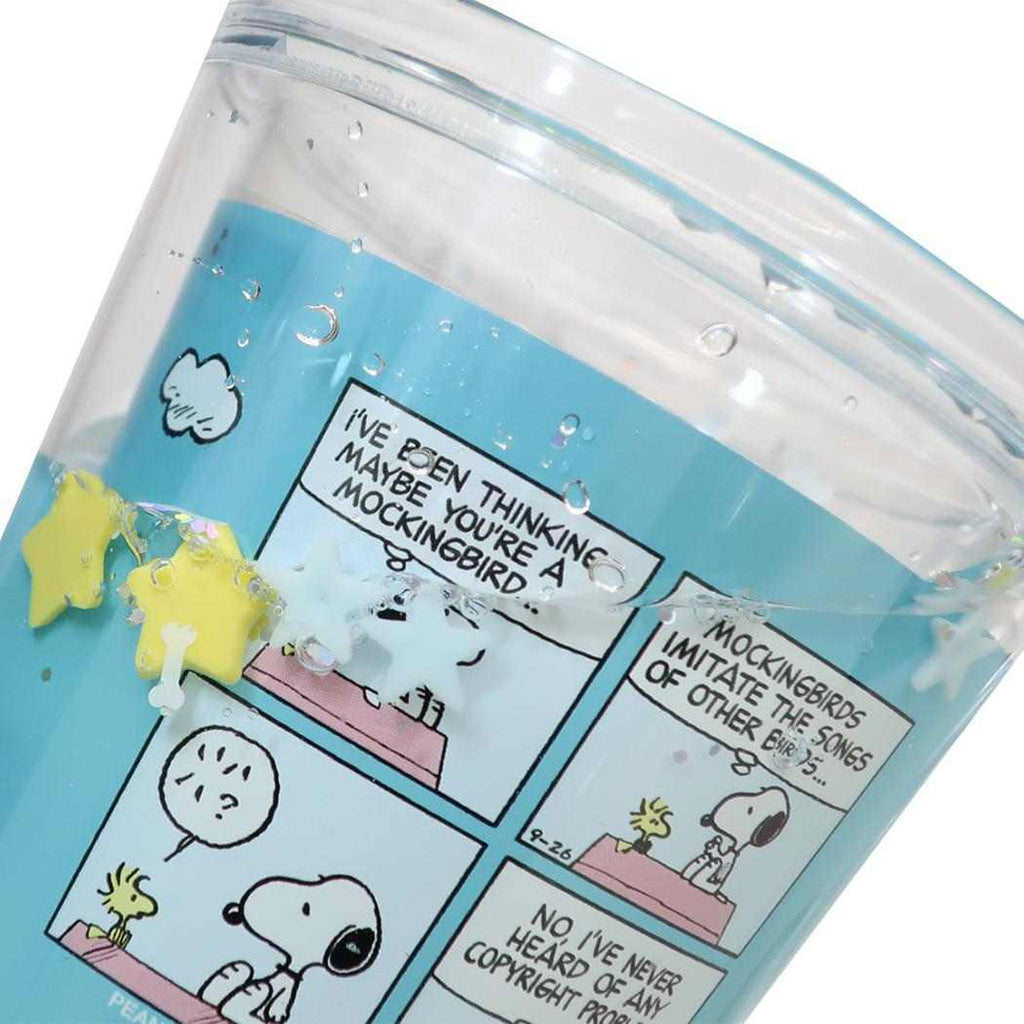 Cinema Collection Snoopy Plastic Cup Water Cup Comic PEANUTS T's Facto