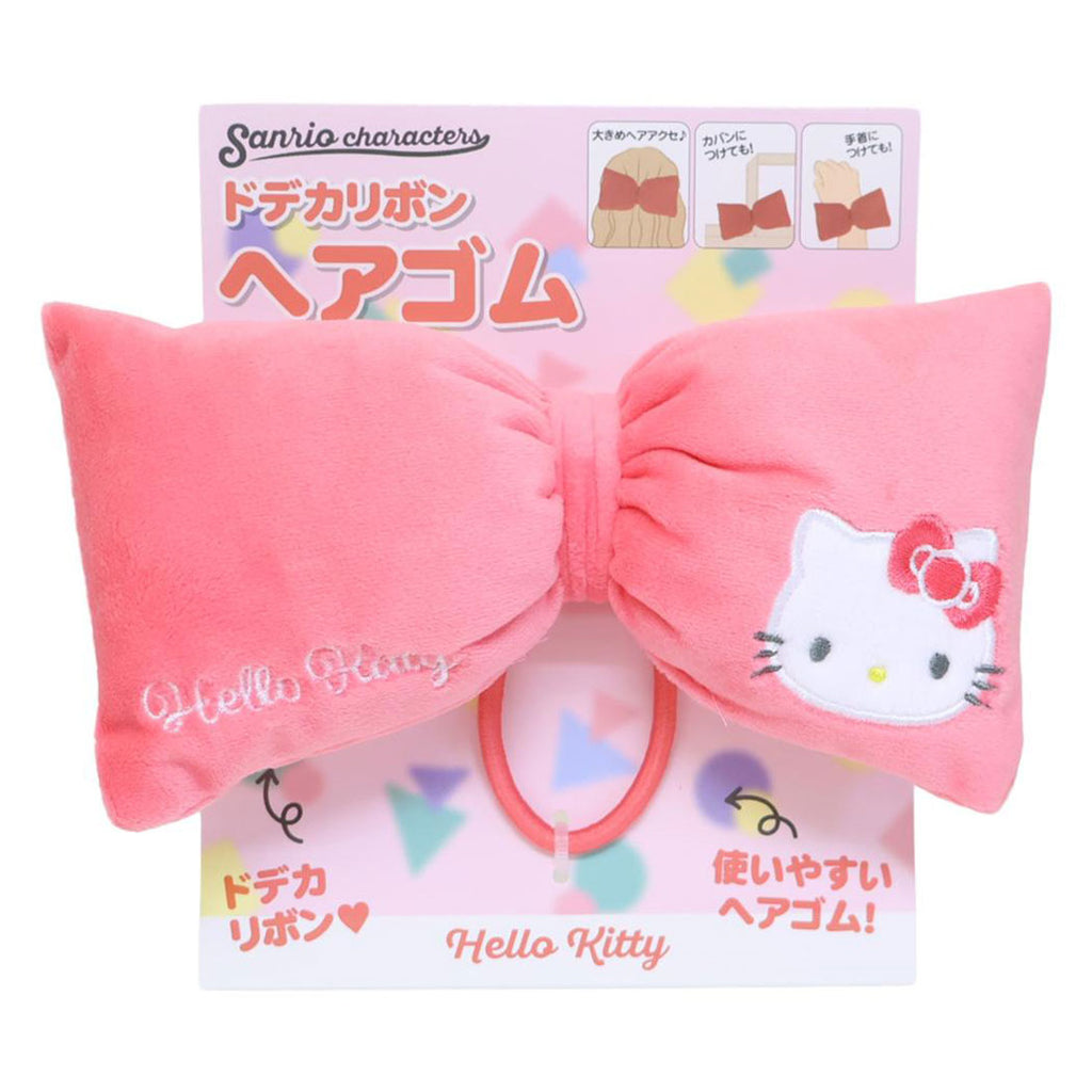 Cinema Collection Hello Kitty Hair Accessory Oversized Ribbon Hair Tie