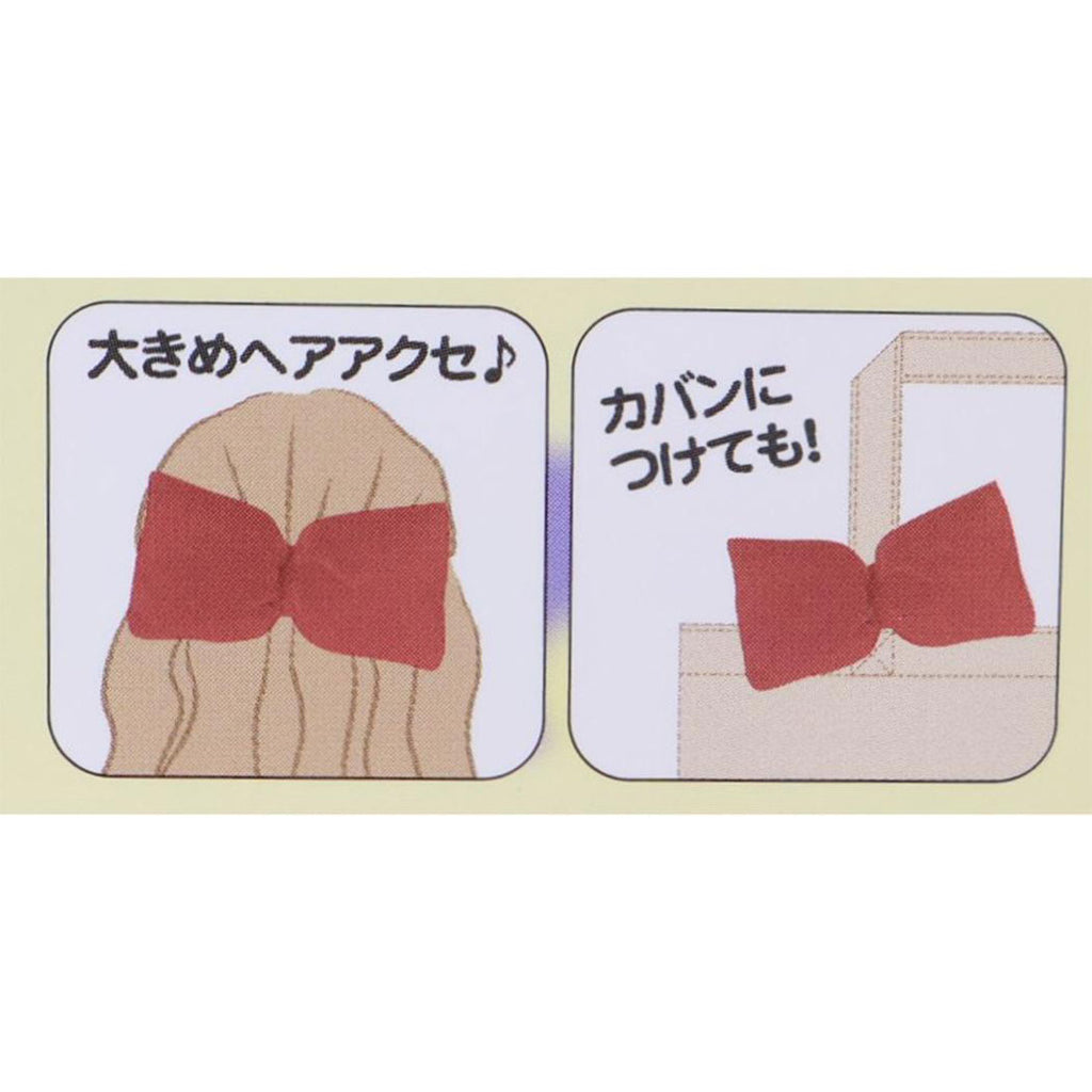 Cinema Collection Hello Kitty Hair Accessory Oversized Ribbon Clip San