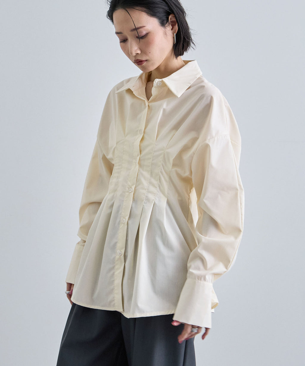 Futier Land Tuck Gather Blouse