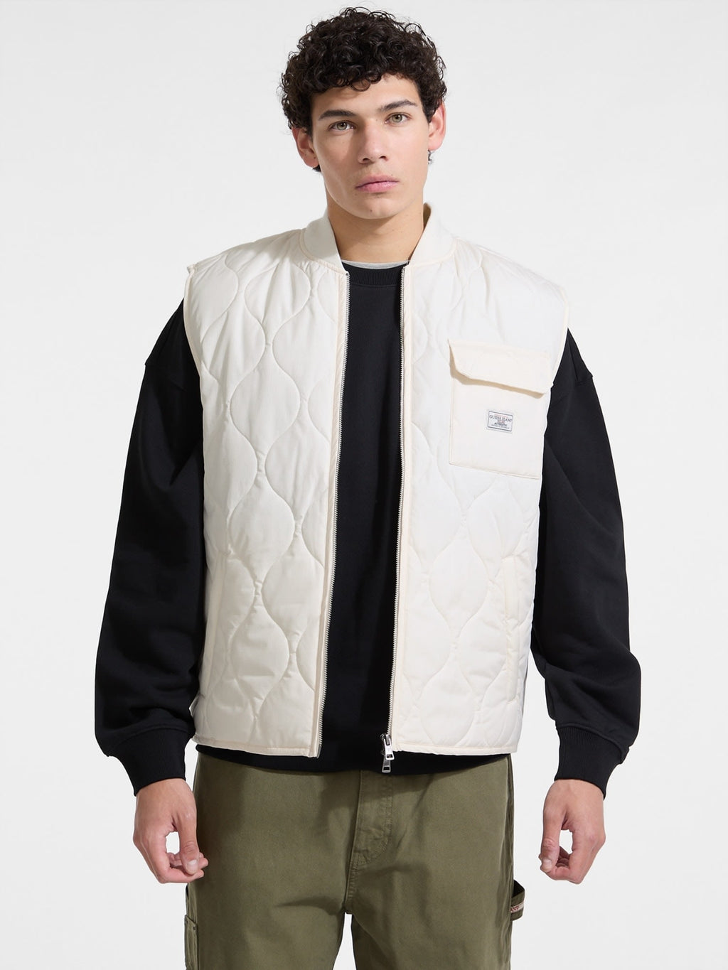 Guess Quilted Puffer Vest