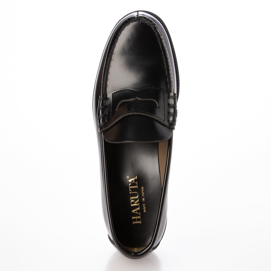 HARUTA men's genuine leather coin loafers 906