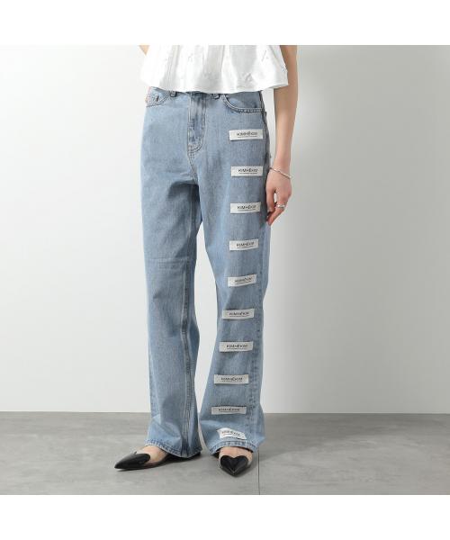 KIMHEKIM Jeans KHK-JN11 Semi-Wide Logo Label