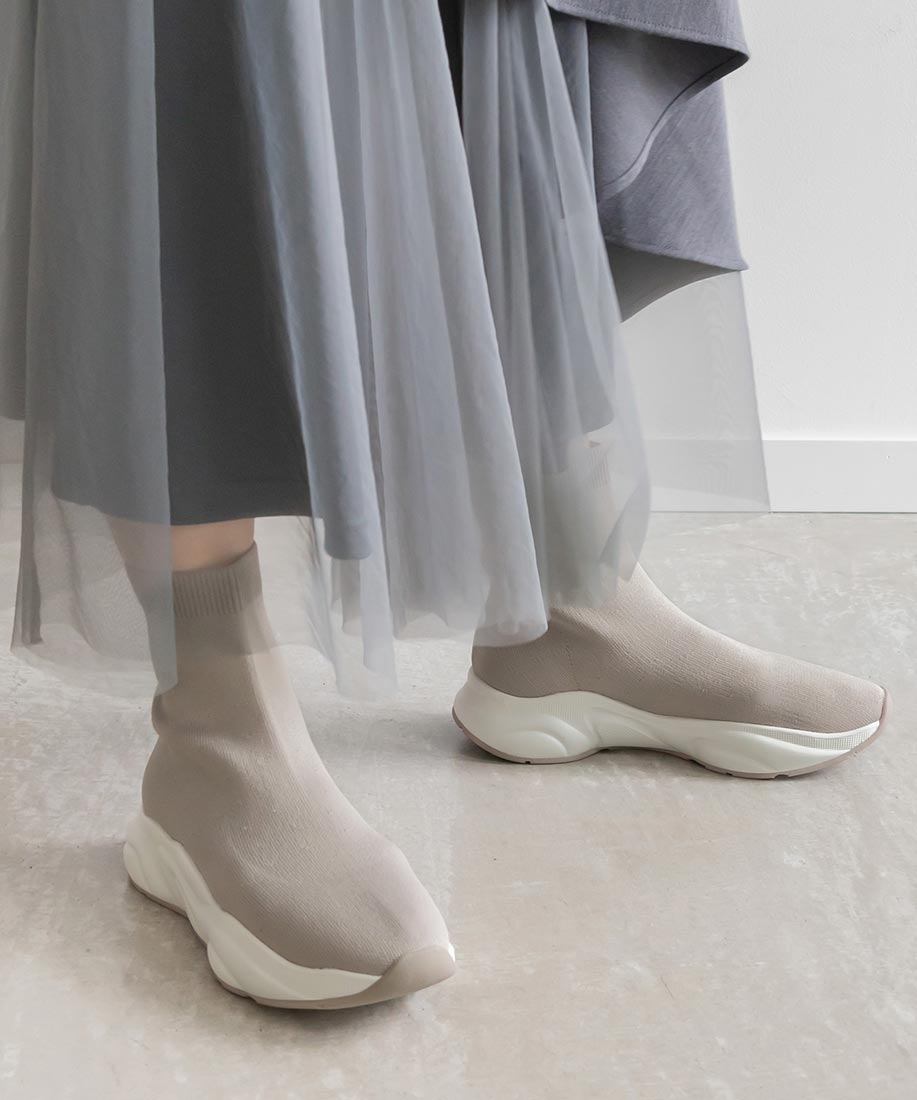 RANDA Volume Sole Sock Sneakers