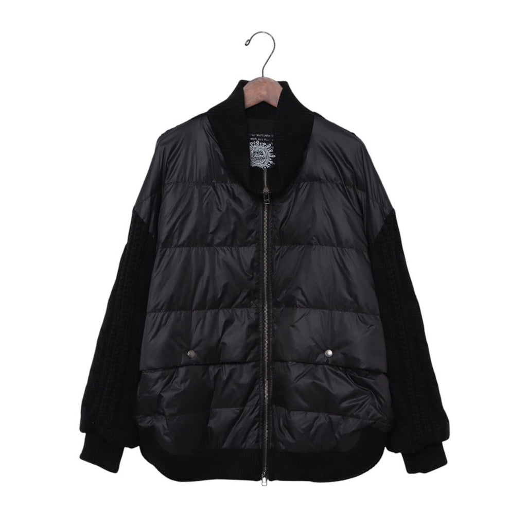 Sensounico Dw2R Cable Knit Down Jacket