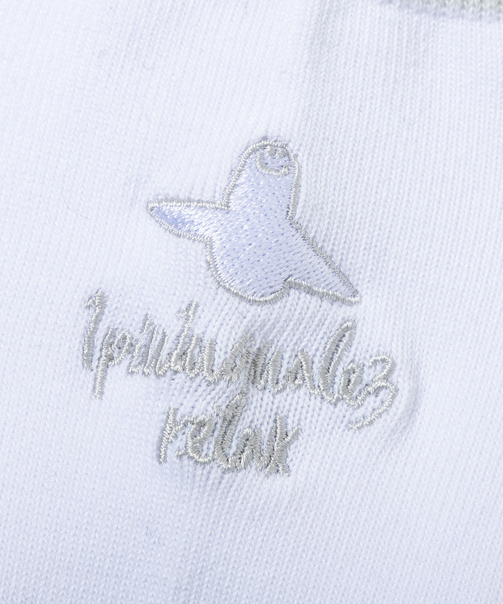 Uno Piu Uno Uguale Three Relax × Mark Gonzales Logo Embroidered Ankle