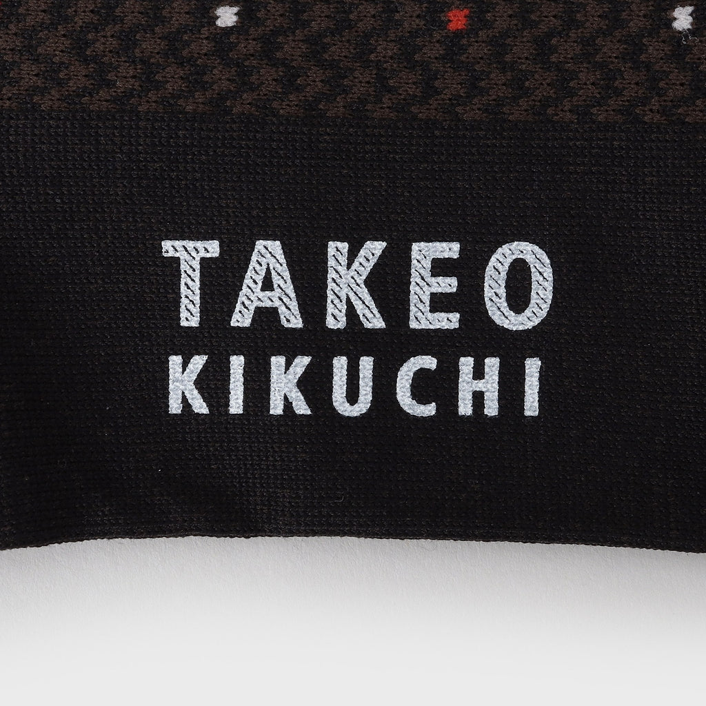TAKEO KIKUCHI Thousand Chidori Dot Dress Socks