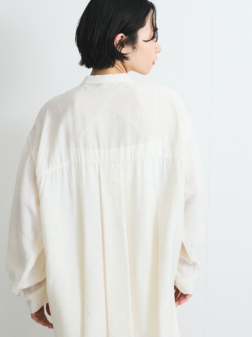 VICKY Rayon Vintage Band Color Shirt ≪Hand Washable≫